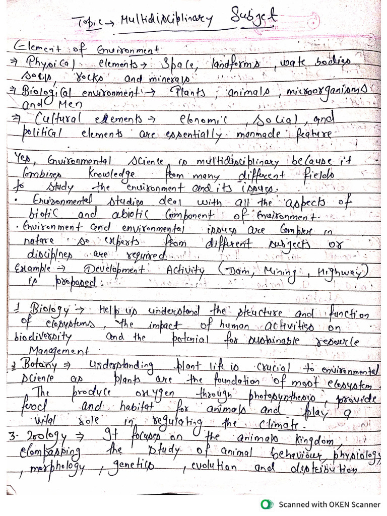 Multidisciplinary Subject | PDF