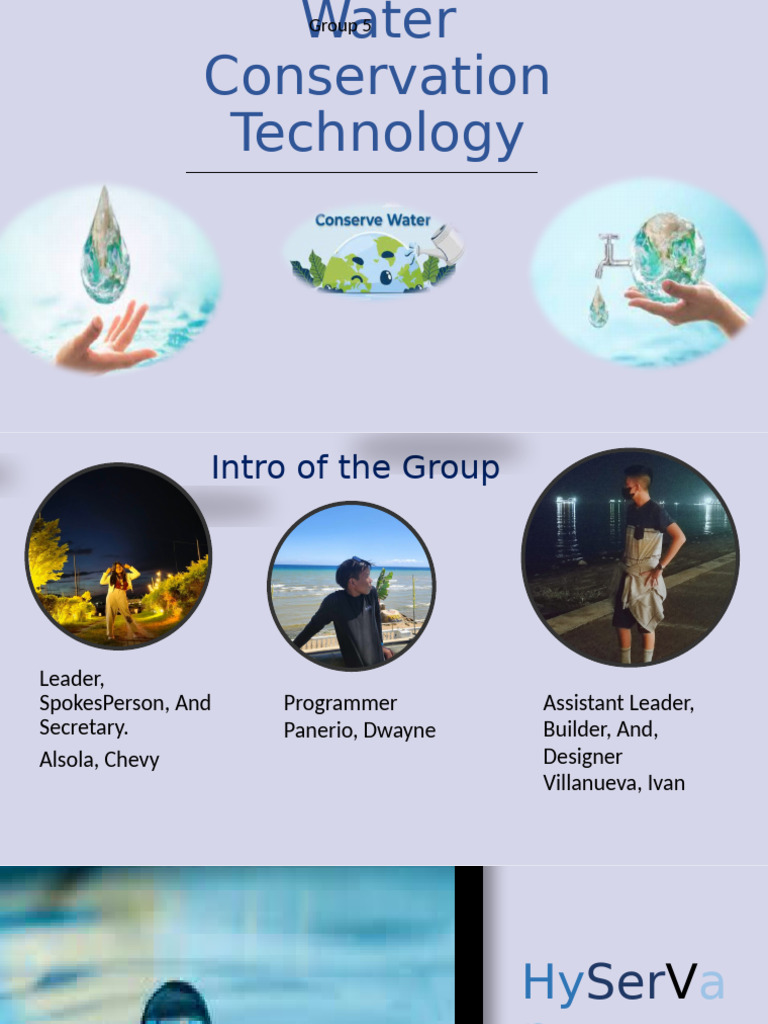 Water Conservation Technology | PDF