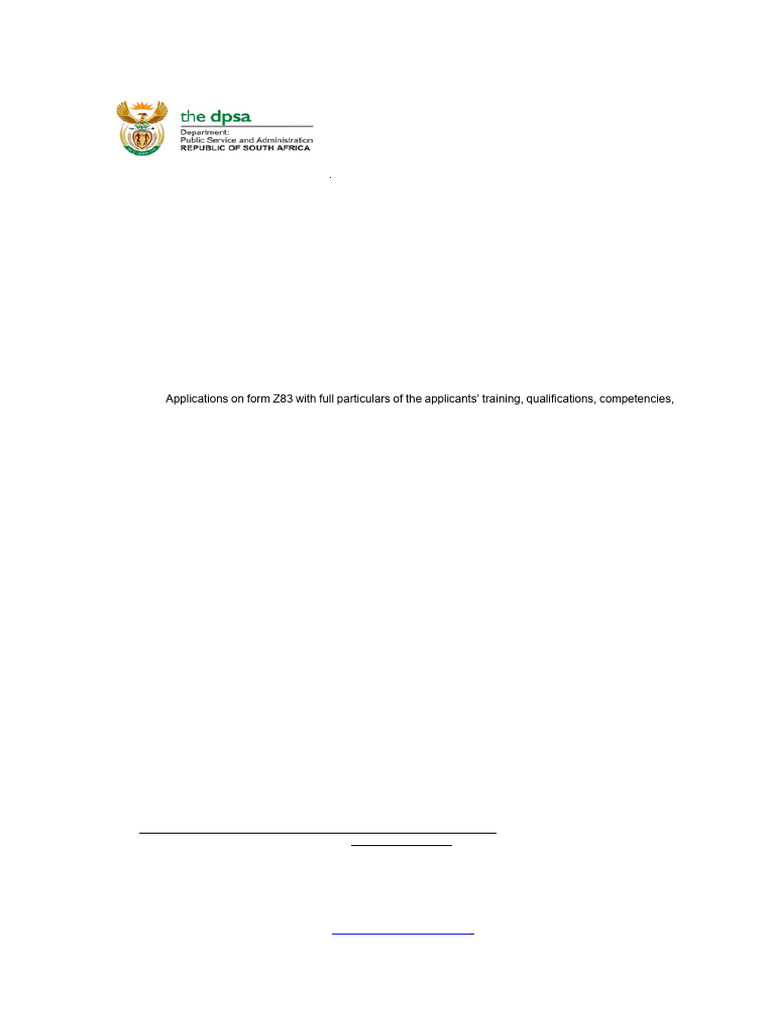 Public Service Vacancy Circular 2025 | PDF | Evaluation | Monitoring ...