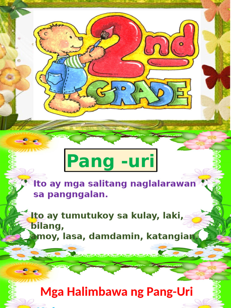 Fil. Pang-Uring Pamilang | PDF