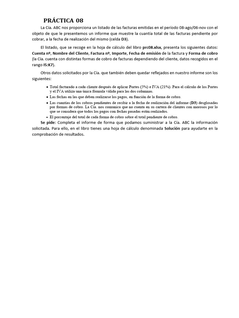 prc08 Enun | PDF
