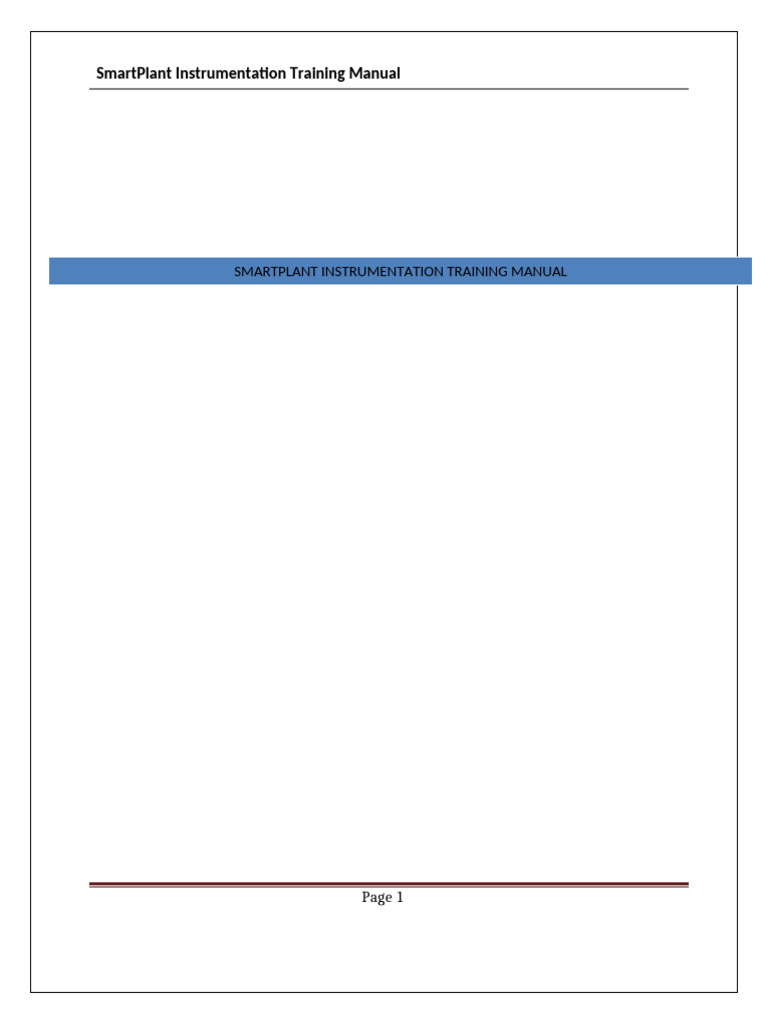 SmartPlant Instrumentation Training Guide | PDF | Databases | Backup