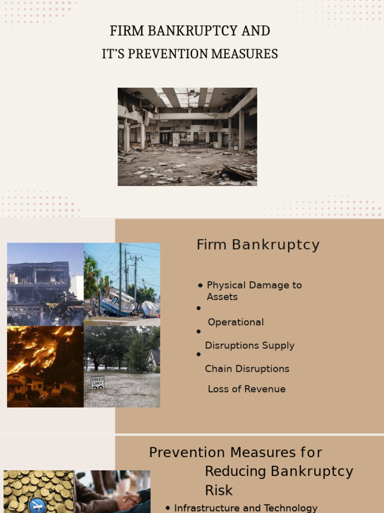 Firm Bankruptcy Prevention Tips | PDF