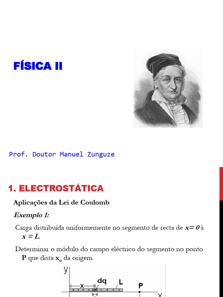Aula 2 - Introducao A Electrostatica | PDF | Campo elétrico | Eletrostática