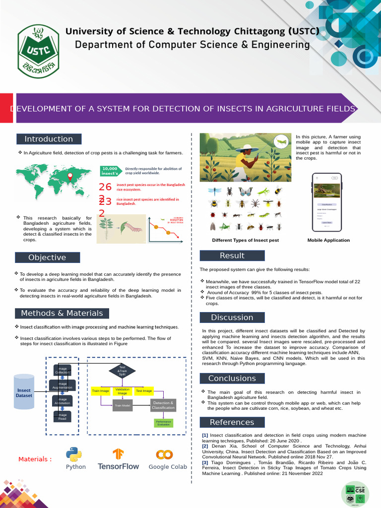 USTC_CSE_POSTER_TEMPLATE22 | PDF | Machine Learning | Agriculture