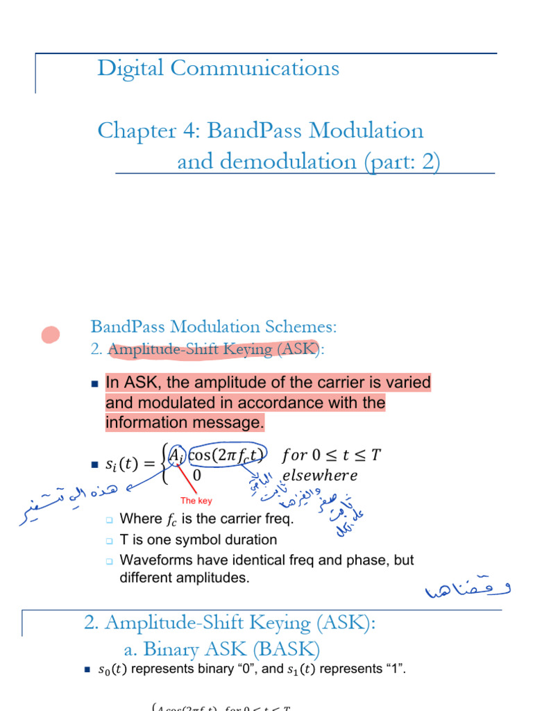 Digital Communication Chapter-4 - pt2 | PDF | Modulation | Amateur Radio
