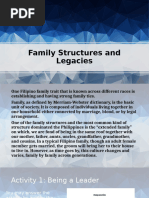 Lesson 4 Types of Family Structures | PDF | Parent | Family