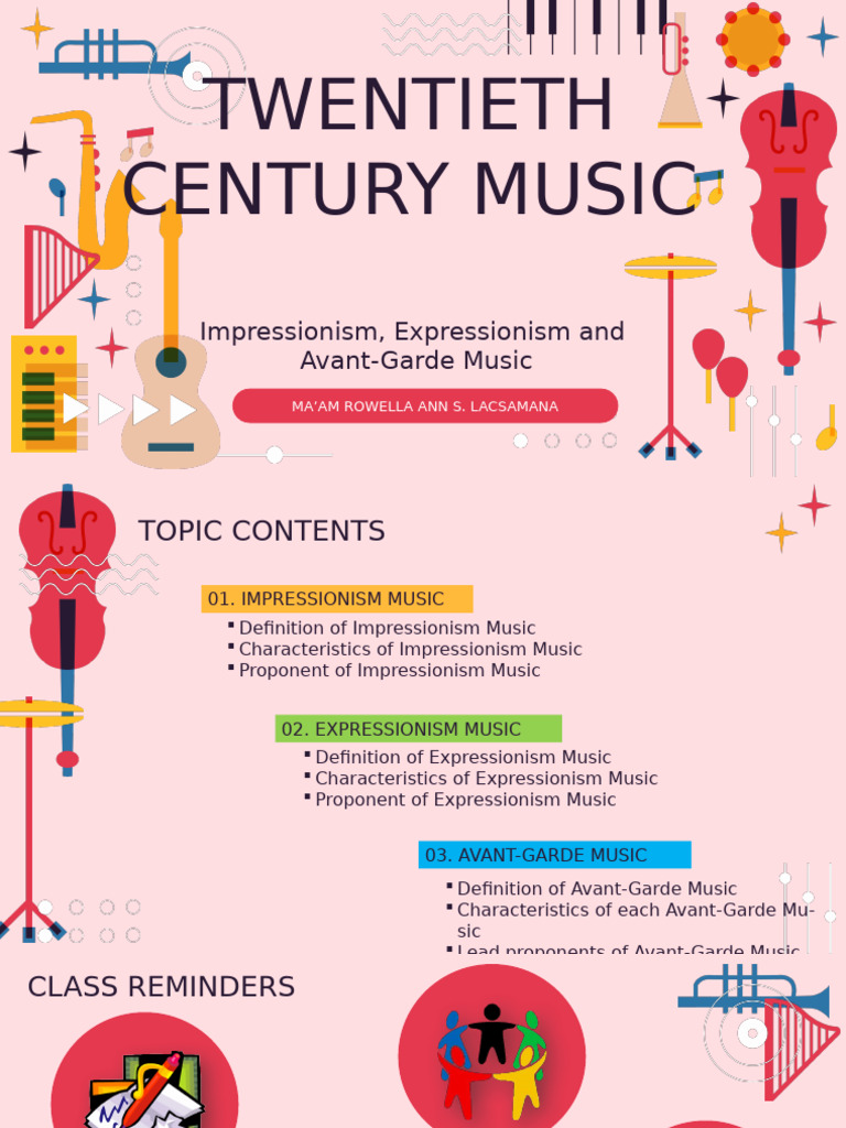 Twentieth Century Music | PDF | Expressionism | Romantic Music