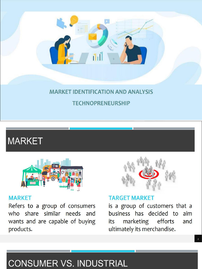 market identification and Analysis | PDF