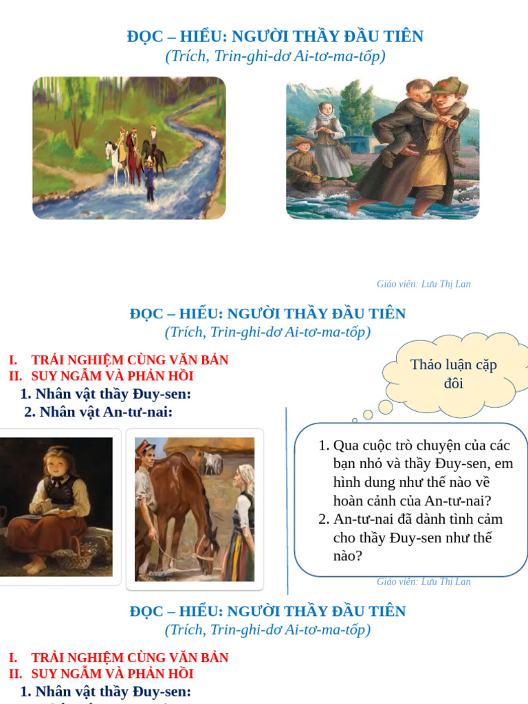 Nguoi Thay Dau Tien | PDF