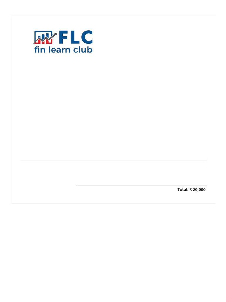 PDA FinLearnClub Invoice-1 | PDF
