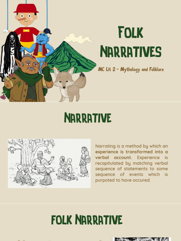 Folk Narratives - New - Organized | PDF | Narrative | Legends