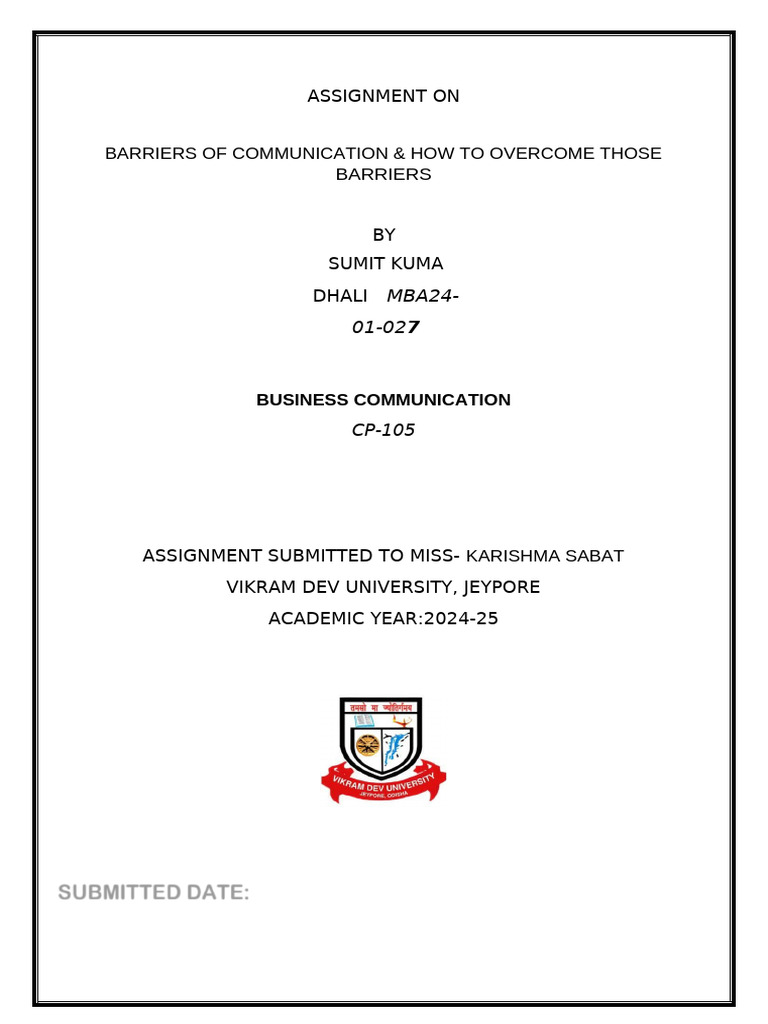 105 barriers of communication and how to overcome those barriers | PDF