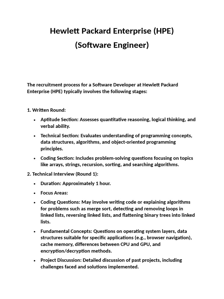 Hewlett Packard Enterprise | PDF | Software | Computer Programming