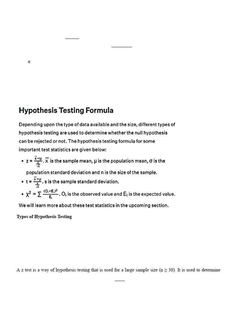 Types_of_Hypothesis_testing | PDF | Statistical Hypothesis Testing | P ...