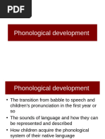 Brown's Grammatical Morphemes Chart | PDF