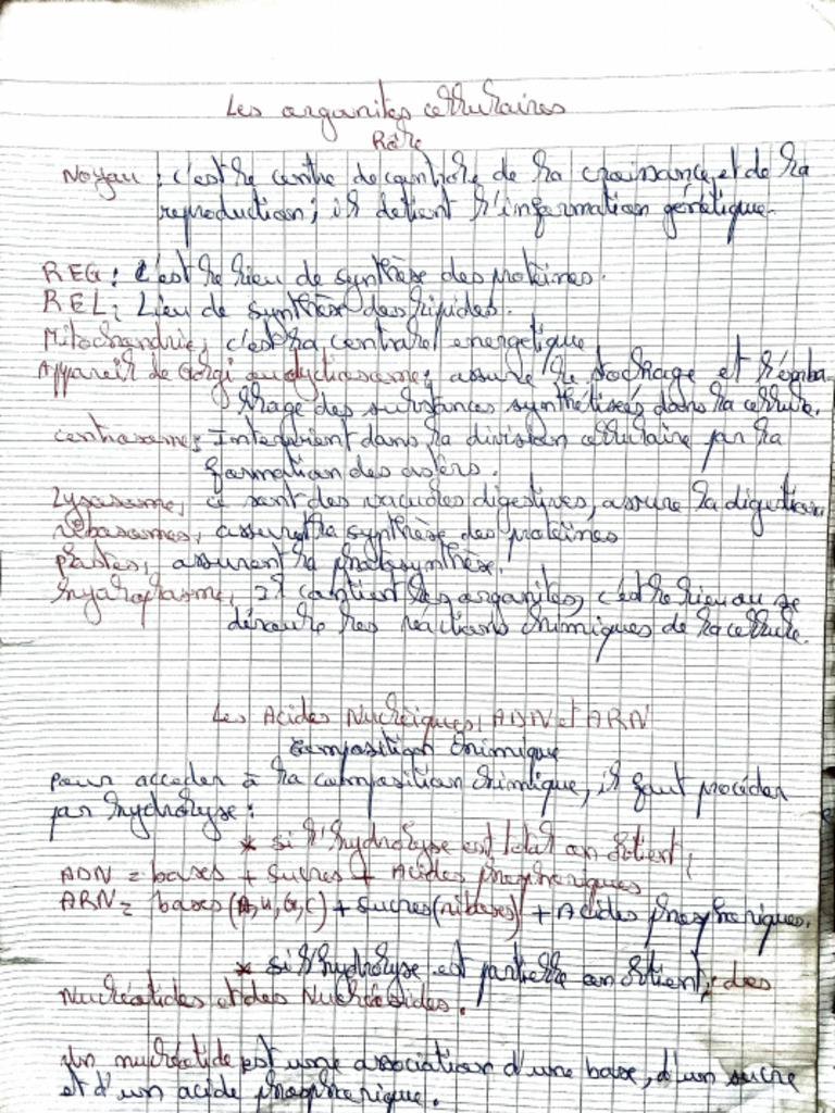Resumé Du Cours D'SVT | PDF