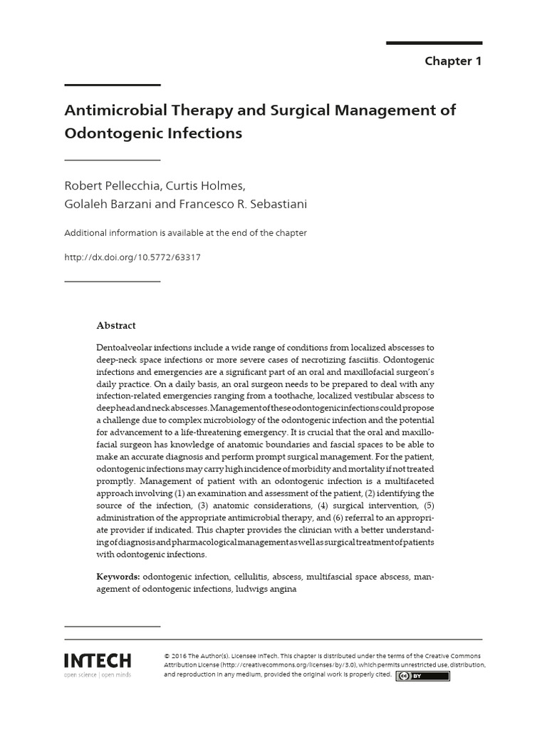 Antimicrobial Therapy and Surgical Management Of | PDF | Antimicrobial ...