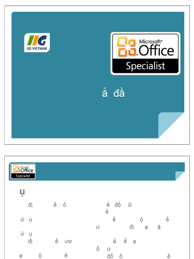 MOS PowerPoint IIG Final | PDF