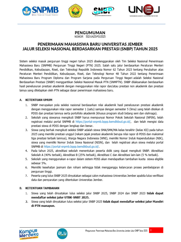 Panduan-SNBP-2025 | PDF