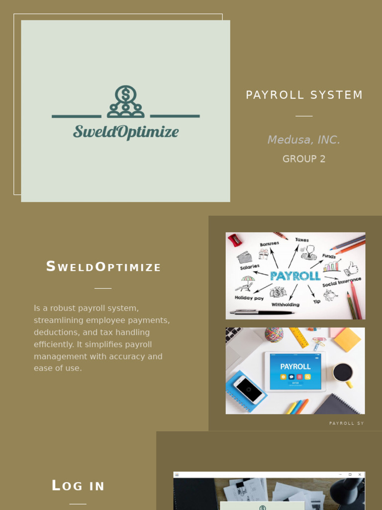 Payroll System | PDF | Payroll | Computer Security