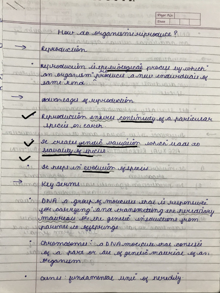 Asexual Reproduction Notes | PDF