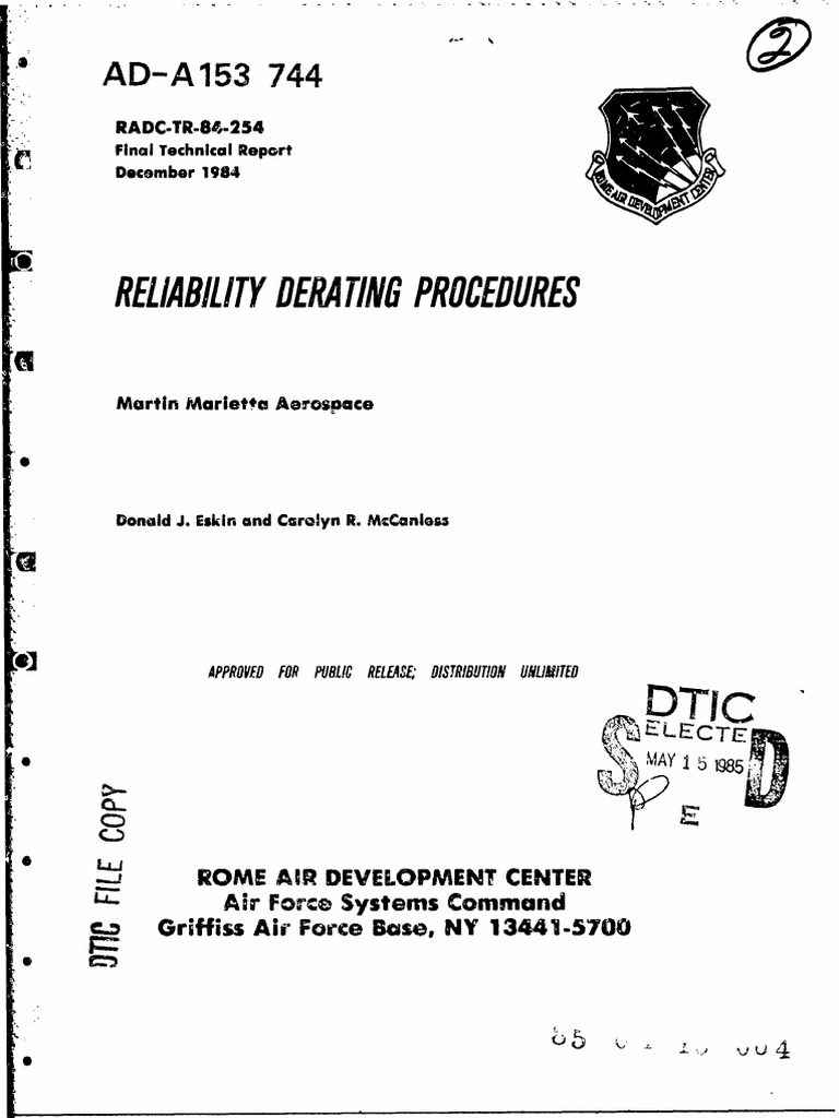 RADC Derating | PDF | Transistor | Diode