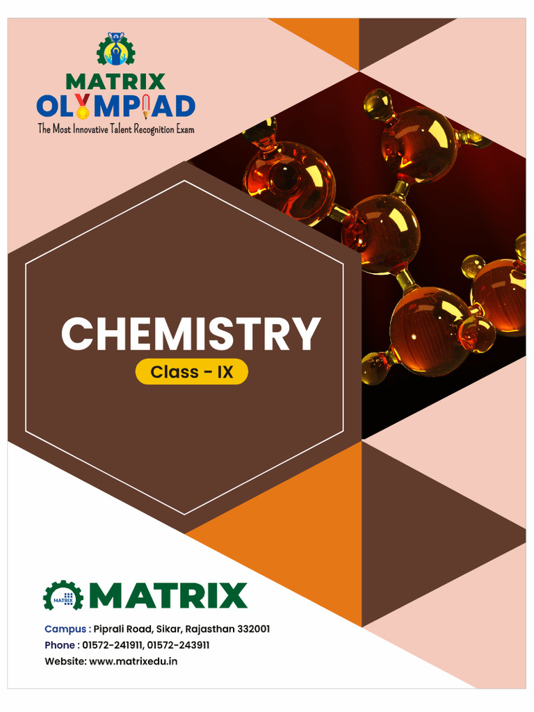 Class-9th Chemistry 2024 | PDF
