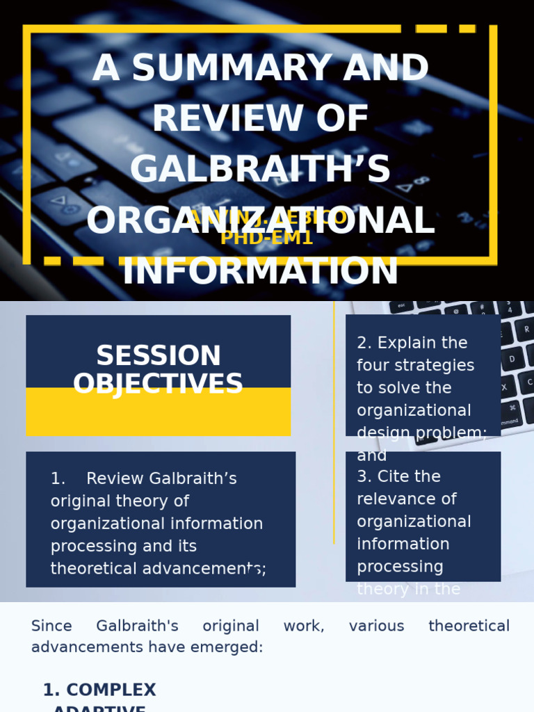 Review of Galbraith's OIPT Strategies | PDF | Information | Theory