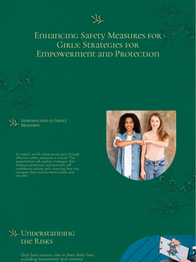 Slidesgo Enhancing Safety Measures for Girls Strategies for Empowerment ...
