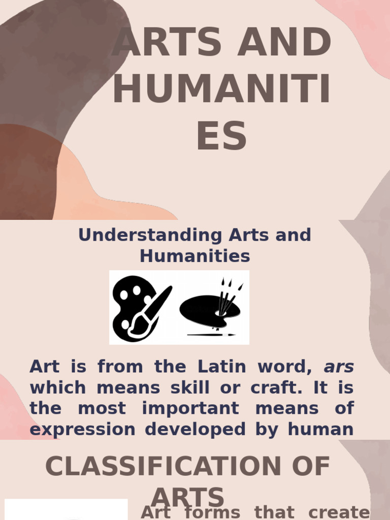 Understanding Arts and Humanities | PDF | Humanities | Cognitive Science
