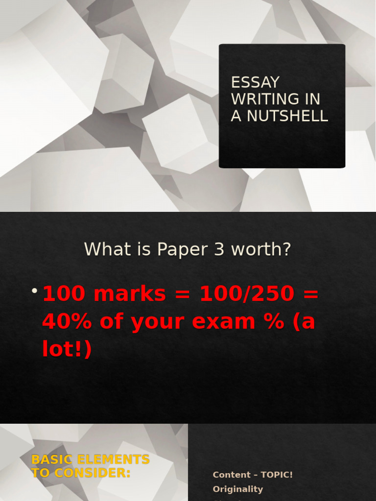Essay Writing Essentials Guide | PDF