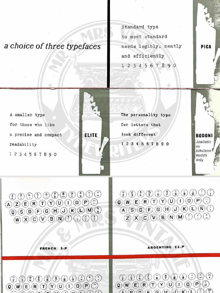 Olivetti keyboards | PDF