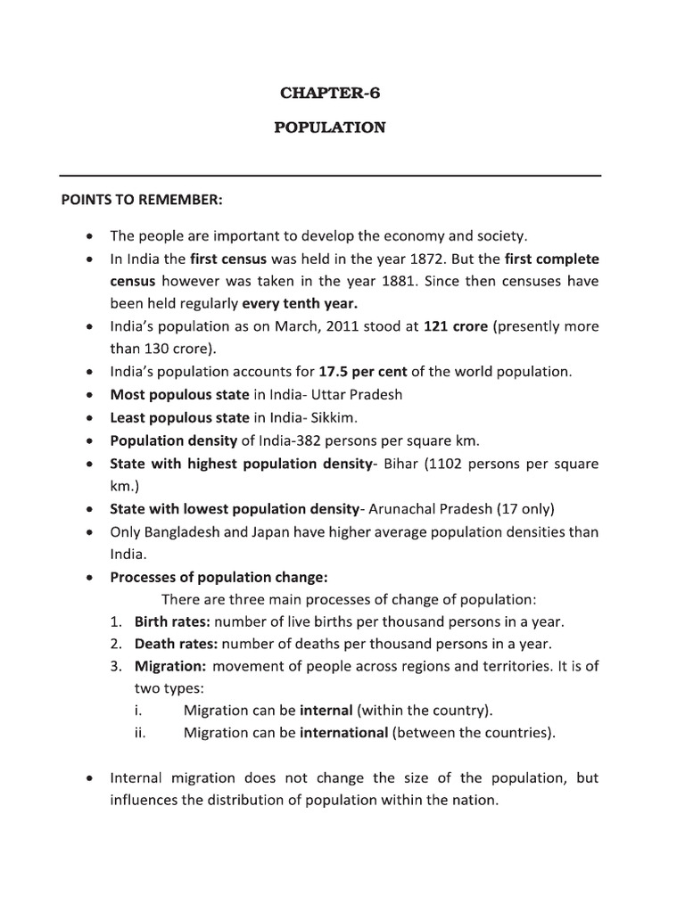 9 Geography Study Material 2018 2019 English Medium Chapter 6 | PDF