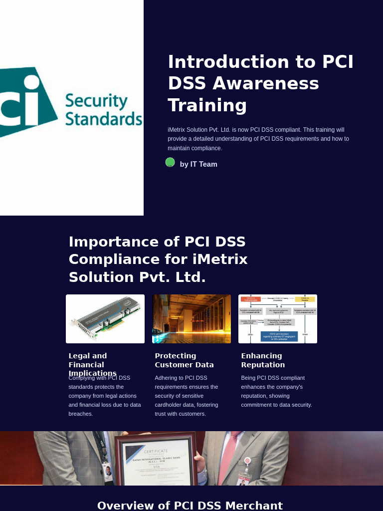 Introduction-to-PCI-DSS-Awareness-Training | PDF | Payment Card Industry Data Security Standard ...