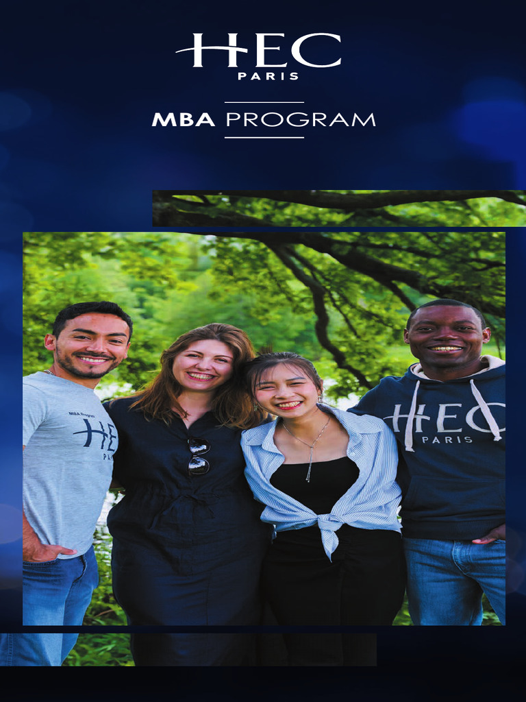 HEC-Paris MBA Brochure-2024 2mo | PDF | Master Of Business ...