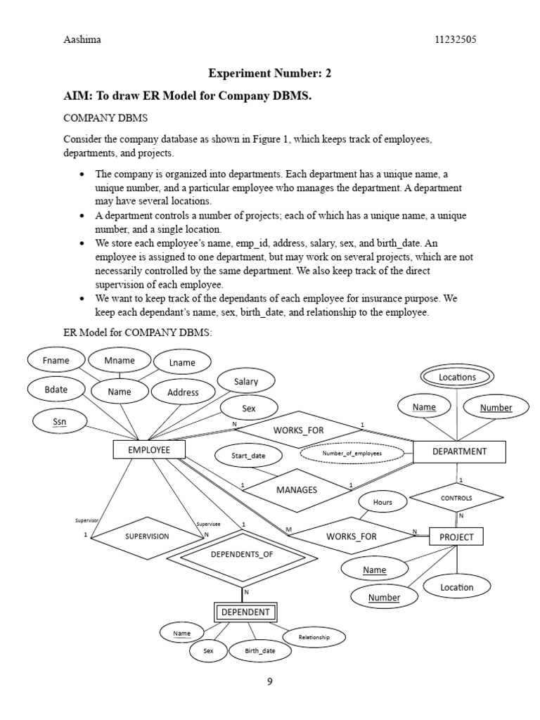 Experiment Number 2, 3 - Removed | PDF | Relational Database | Databases
