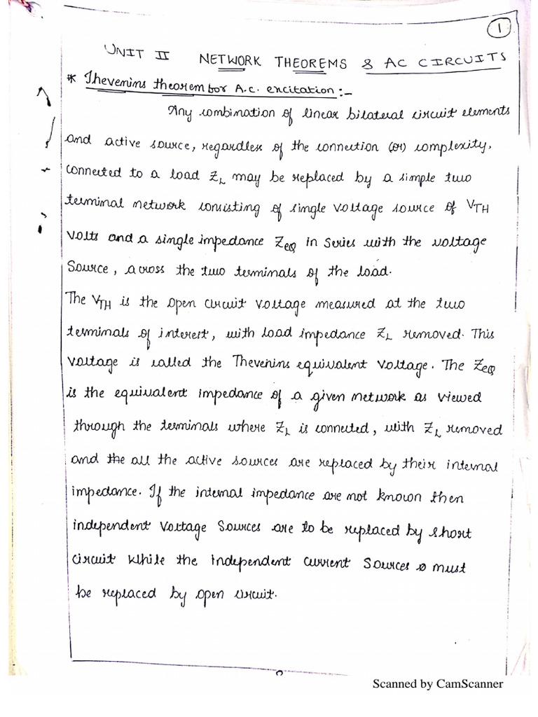 Bee Unit-2 AC Circuits | PDF
