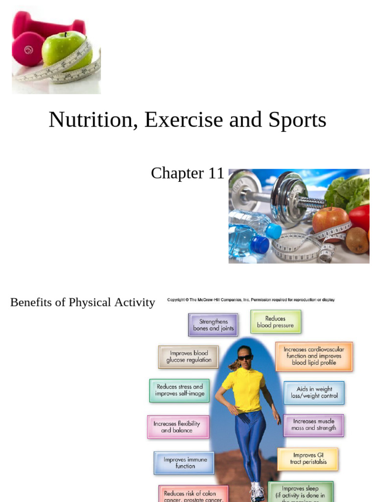 Benefits of Nutrition and Exercise | PDF | Physical Fitness | Cellular ...