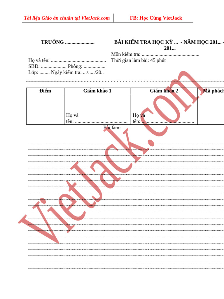mau-giay-thi-a4-dep | PDF