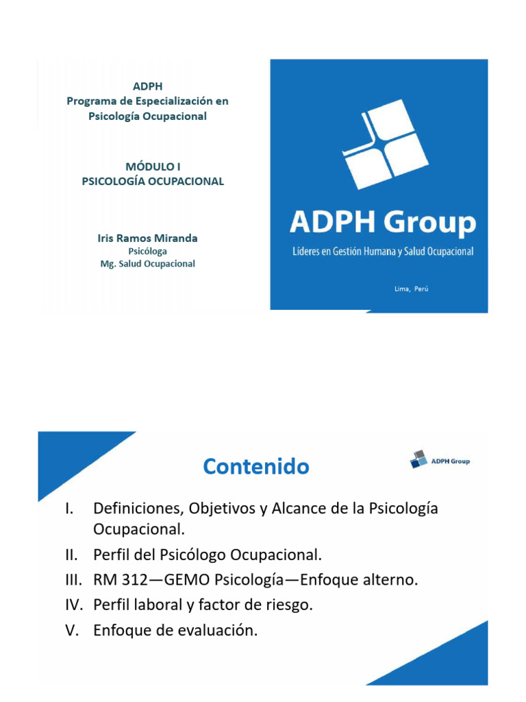Sesion 1 Progr Esp Psicologia-Ocupacional Subrayado | PDF | Sicología | Seguridad y salud ...