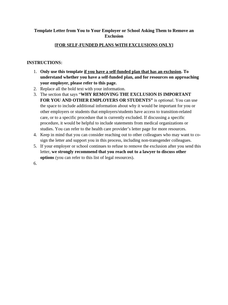 Self Funded Exclusion | PDF | Transgender | LGBTQIA+ Studies