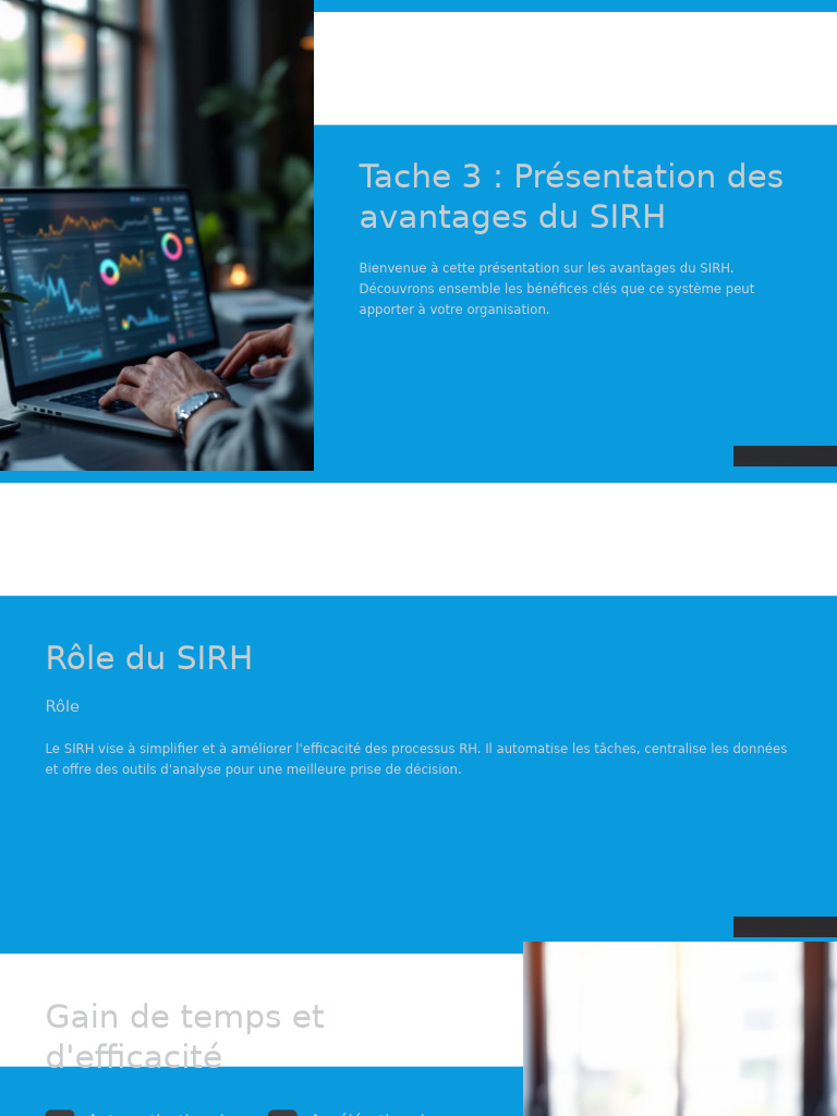 Avantages clés du SIRH pour les RH | PDF | Gestion des ressources ...