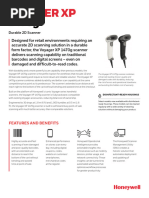 Configuration Sheet For Honeywell Scanners Model 1470G and 1472G | PDF