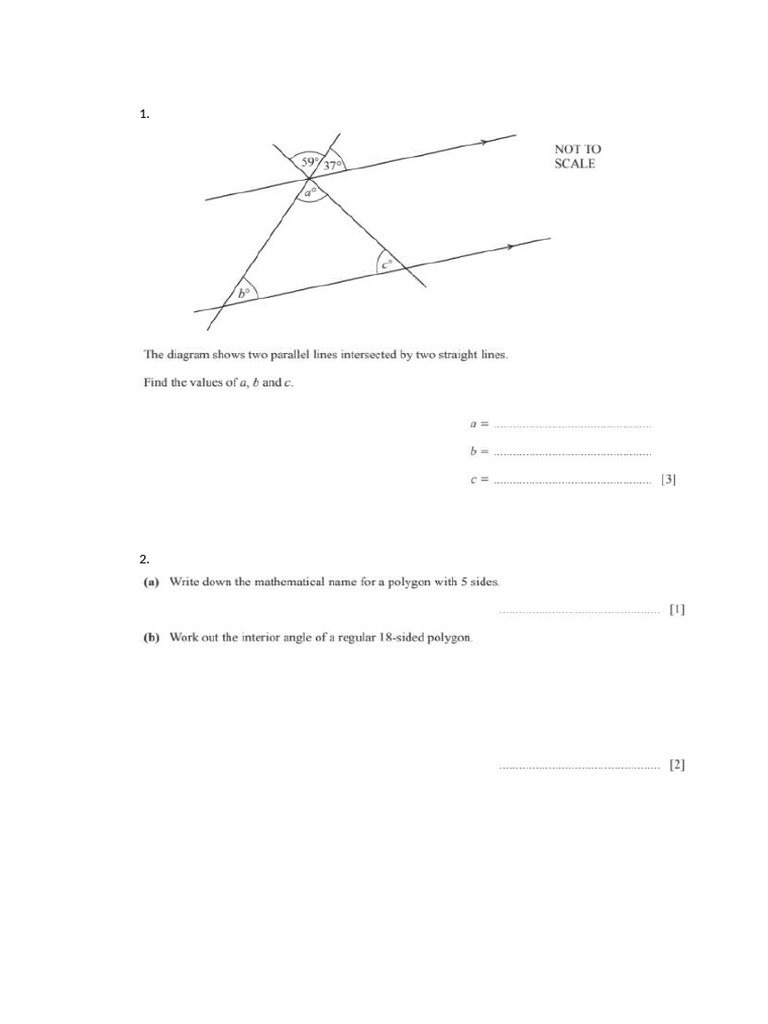 Year 9 Practice Test 1 | PDF