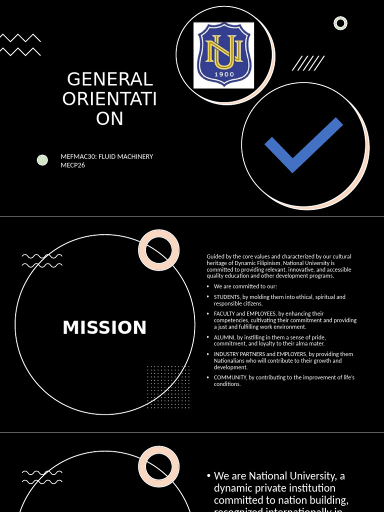 Fluid mach GENERAL ORIENTATION | PDF | Academic Dishonesty