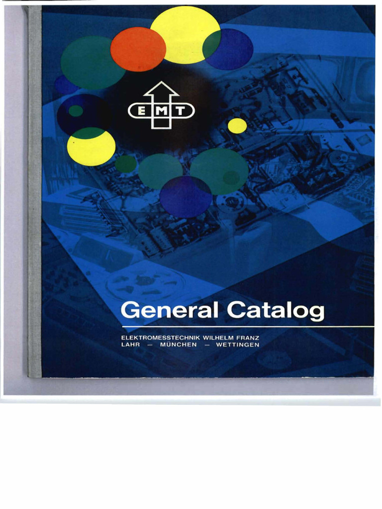 Notice EMT 930 | PDF | Equalization (Audio) | Microphone