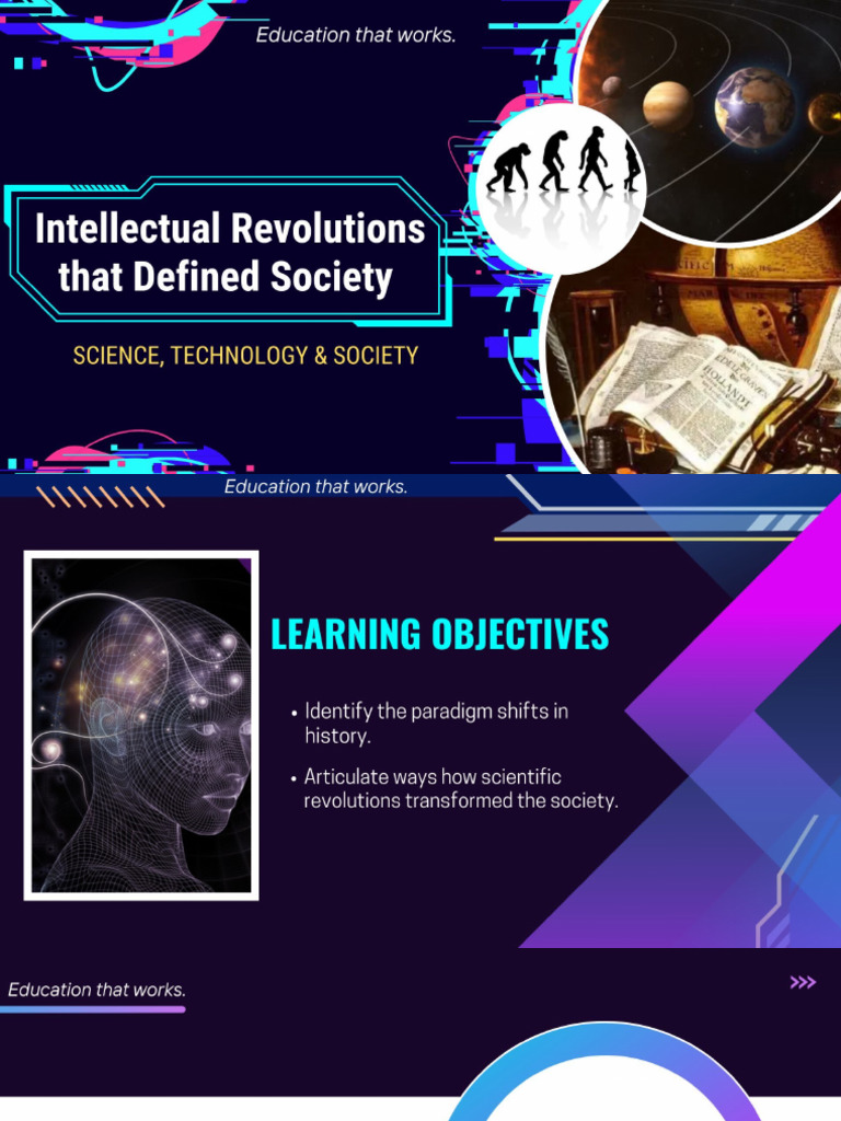 Week 3 - Intellectual Revolution That Defined Society | PDF | Paradigm ...