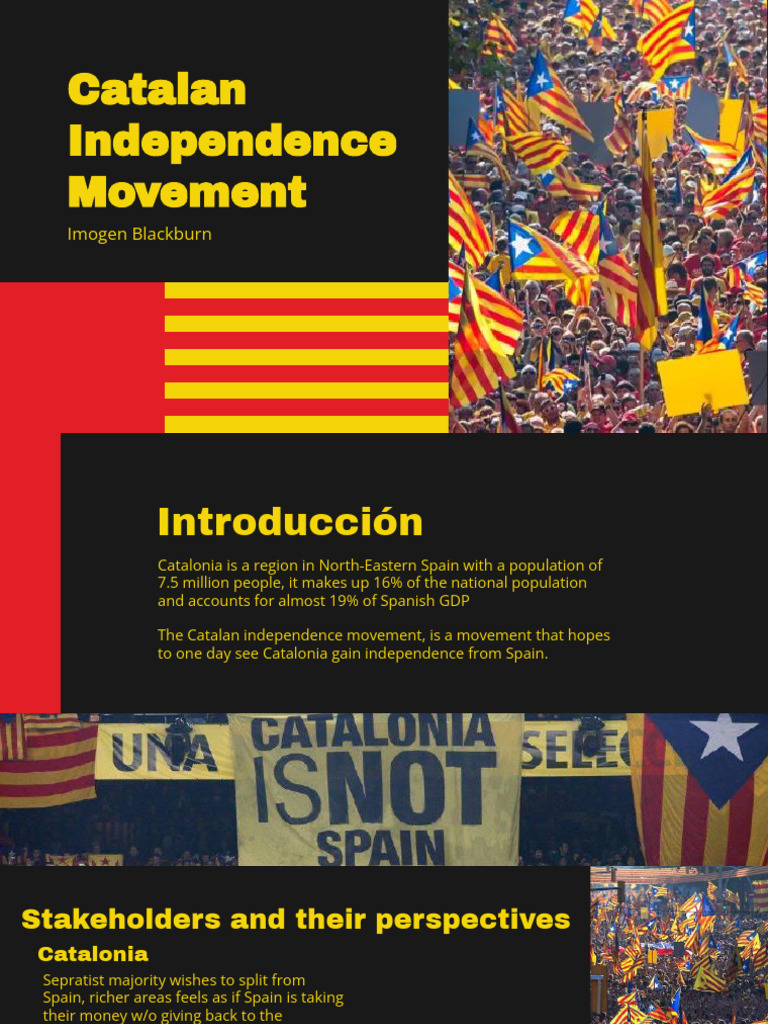 Catalan Independence Movement Overview | PDF | Catalonia | Spain