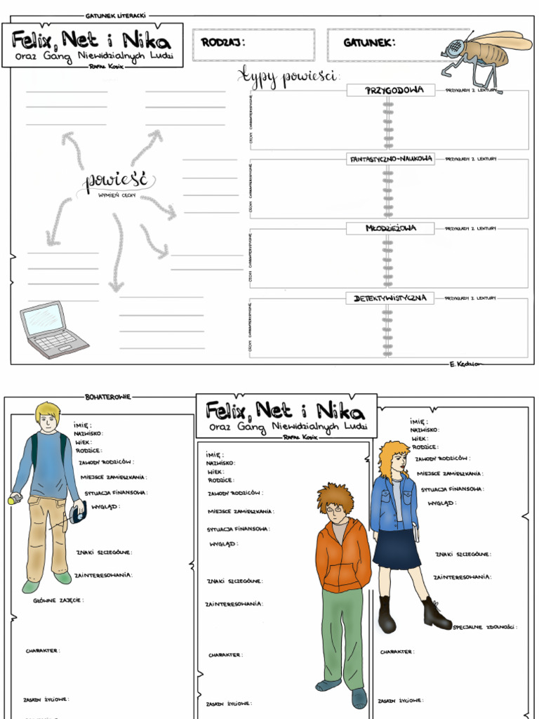 Felix, Net I Nika Oraz Gang Niewidzialnych Ludzi - 20230725 | PDF